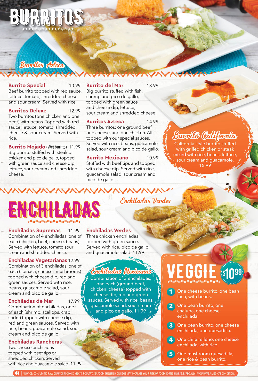 Menu – Los Dos Gallos