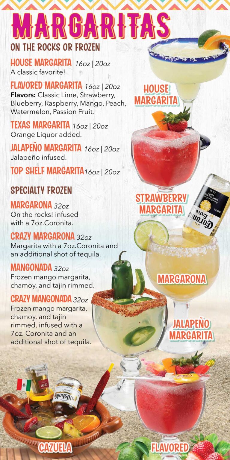 Drink Menu – Los Dos Gallos