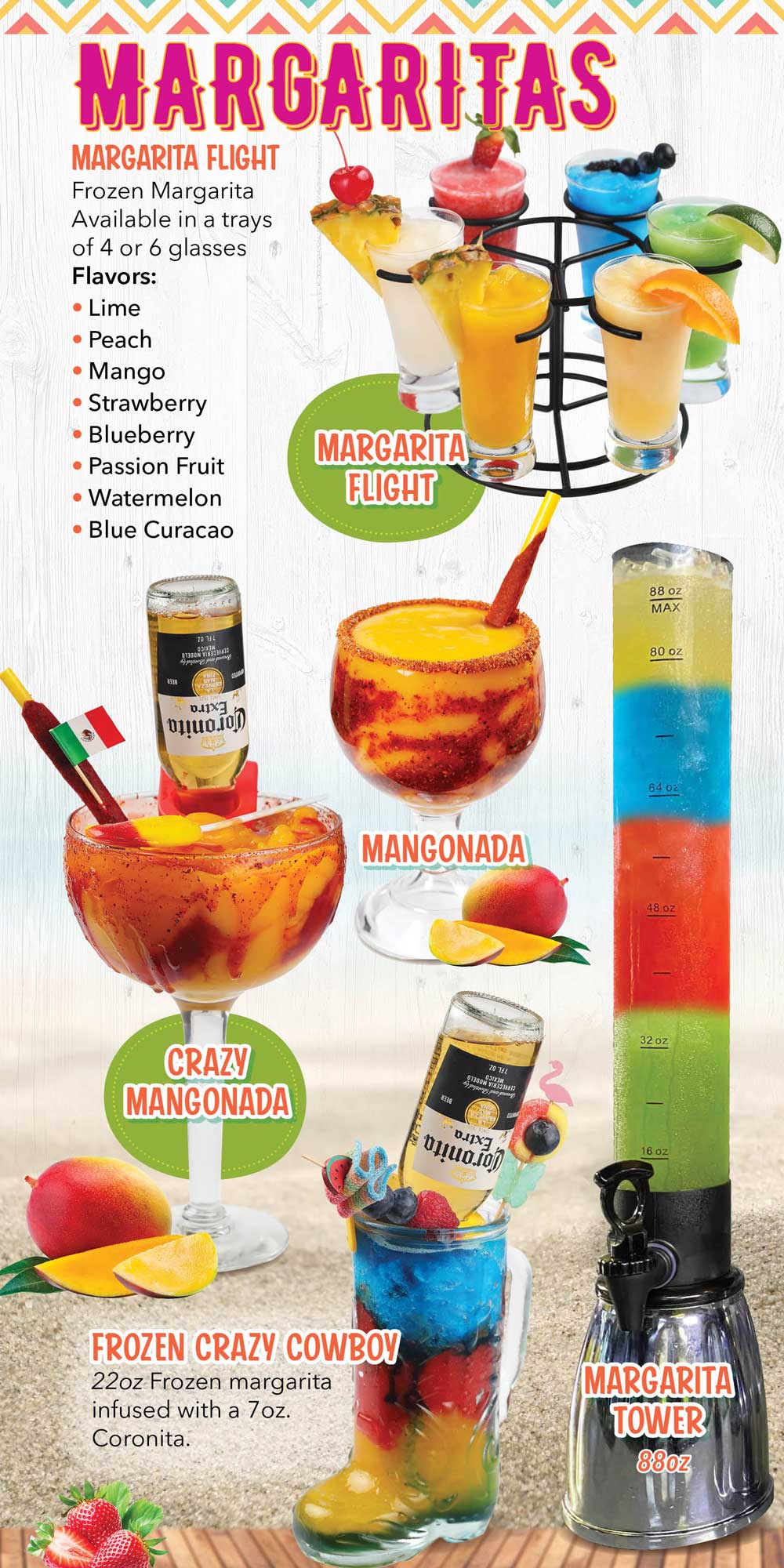 Drink Menu – Los Dos Gallos